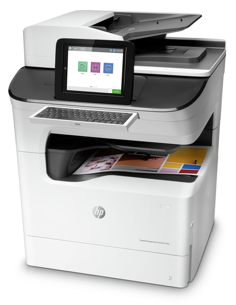 HP PageWide Managed Color Flow MFP E77660zs | Ab 92,- € mtl. mieten